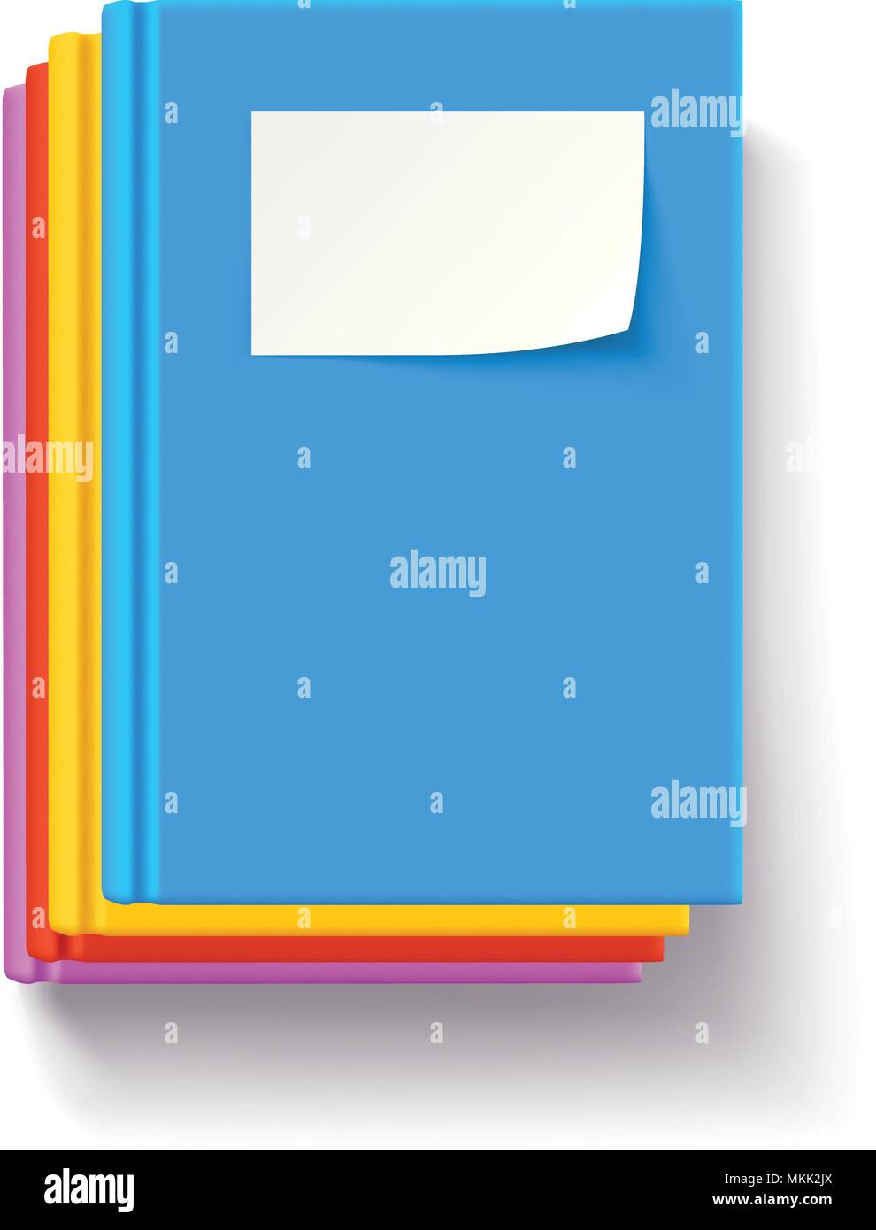 Old book blue cover Stock Vector Images - Alamy