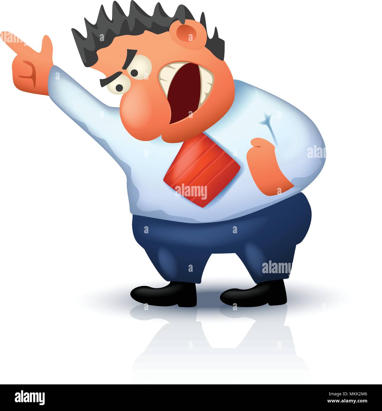 Dismissal boss Stock Vector Images - Alamy