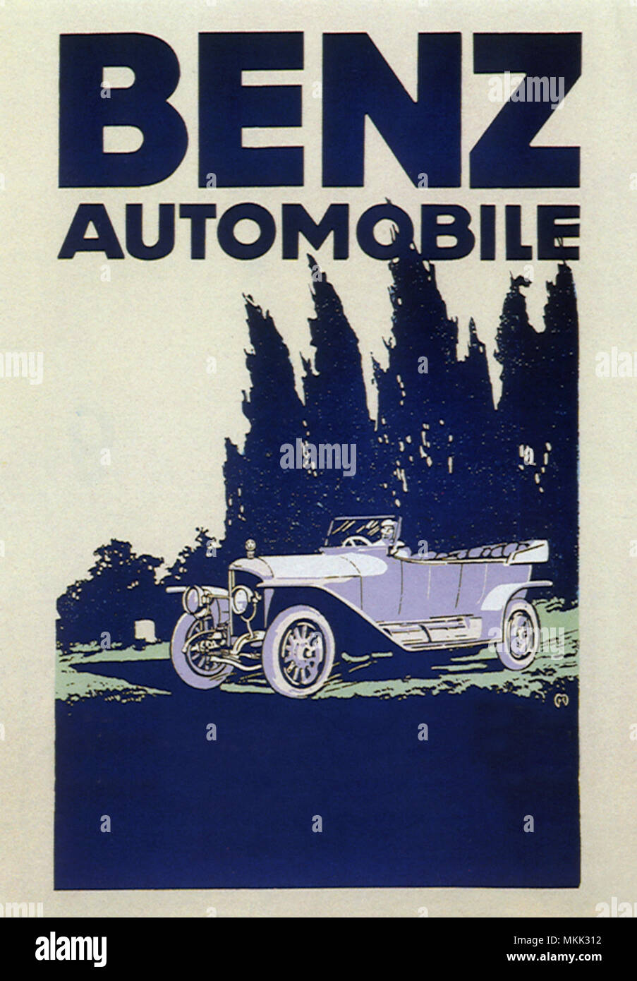 Vintage car ads hi-res stock photography and images - Alamy