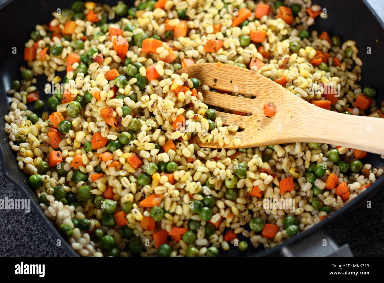 Pearl barley pan hi-res stock photography and images - Alamy