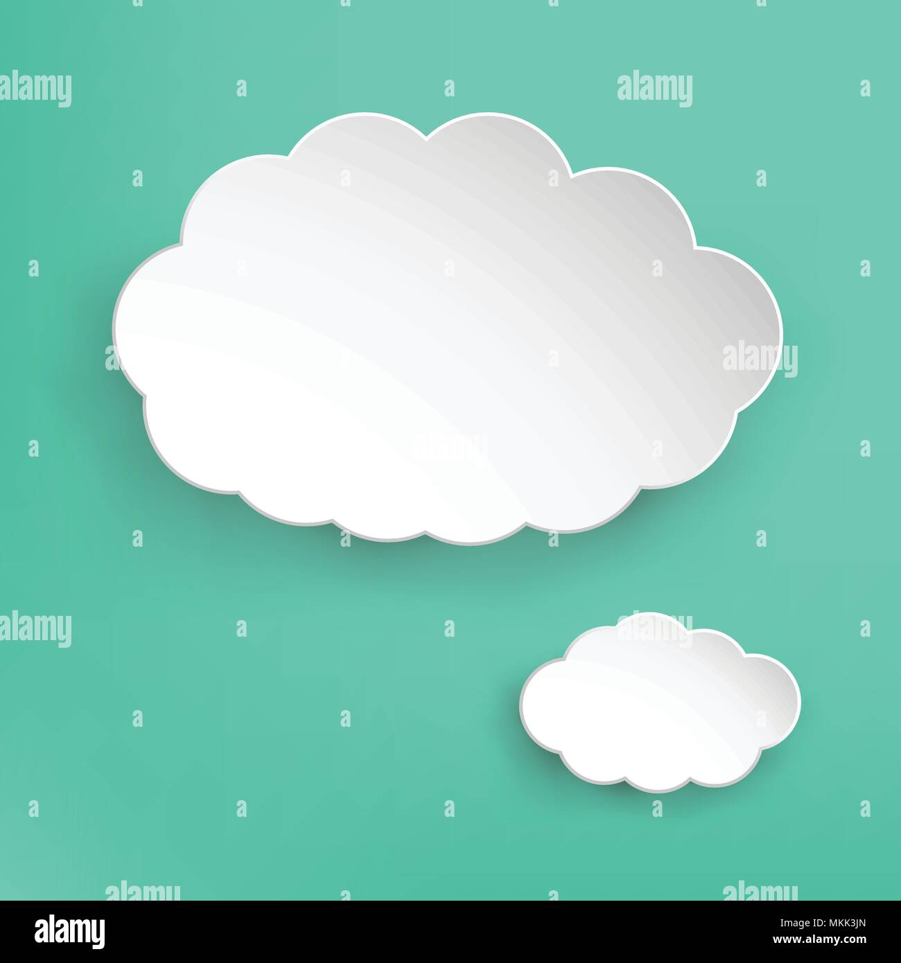 Cloud paper Stock Vector Images - Alamy