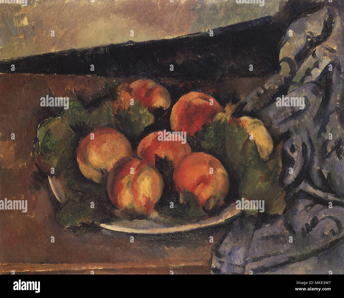 Cezanne still life with fruit dish hi-res stock photography and images ...