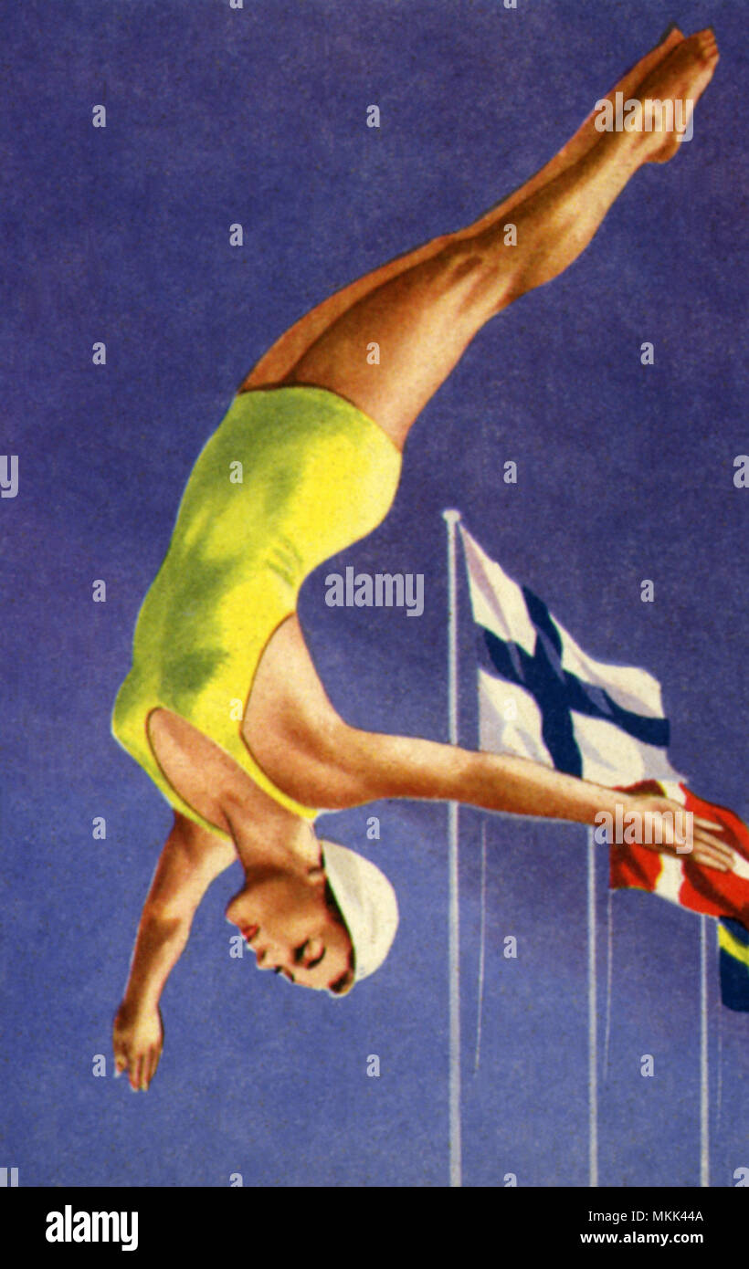 Vintage swimmers hi-res stock photography and images - Alamy