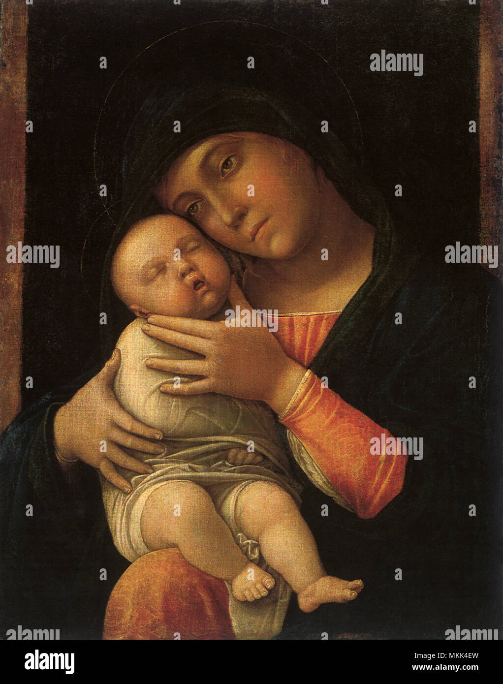The Virgin and Child Stock Photo - Alamy