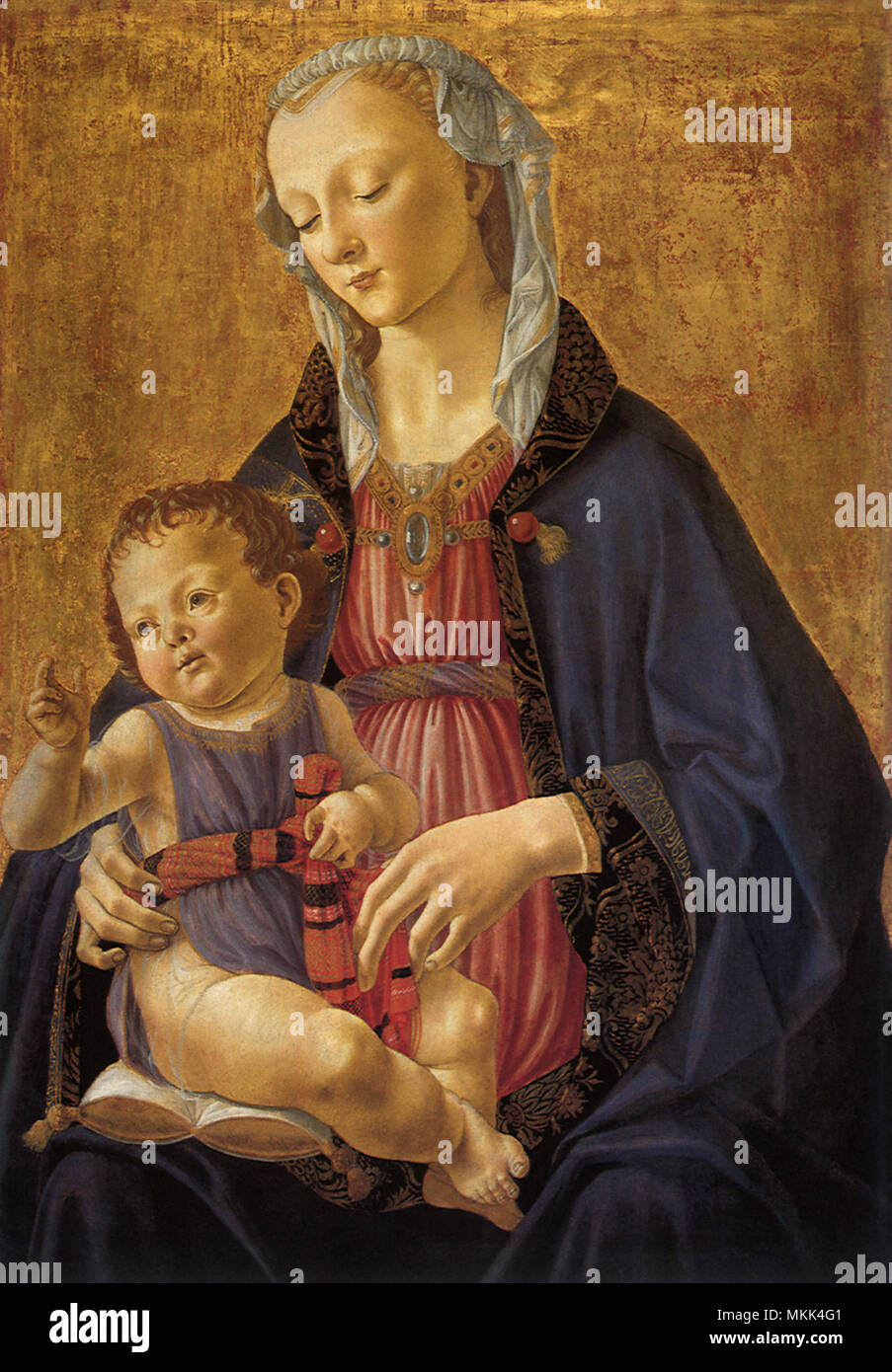 The Virgin and Child Stock Photo - Alamy
