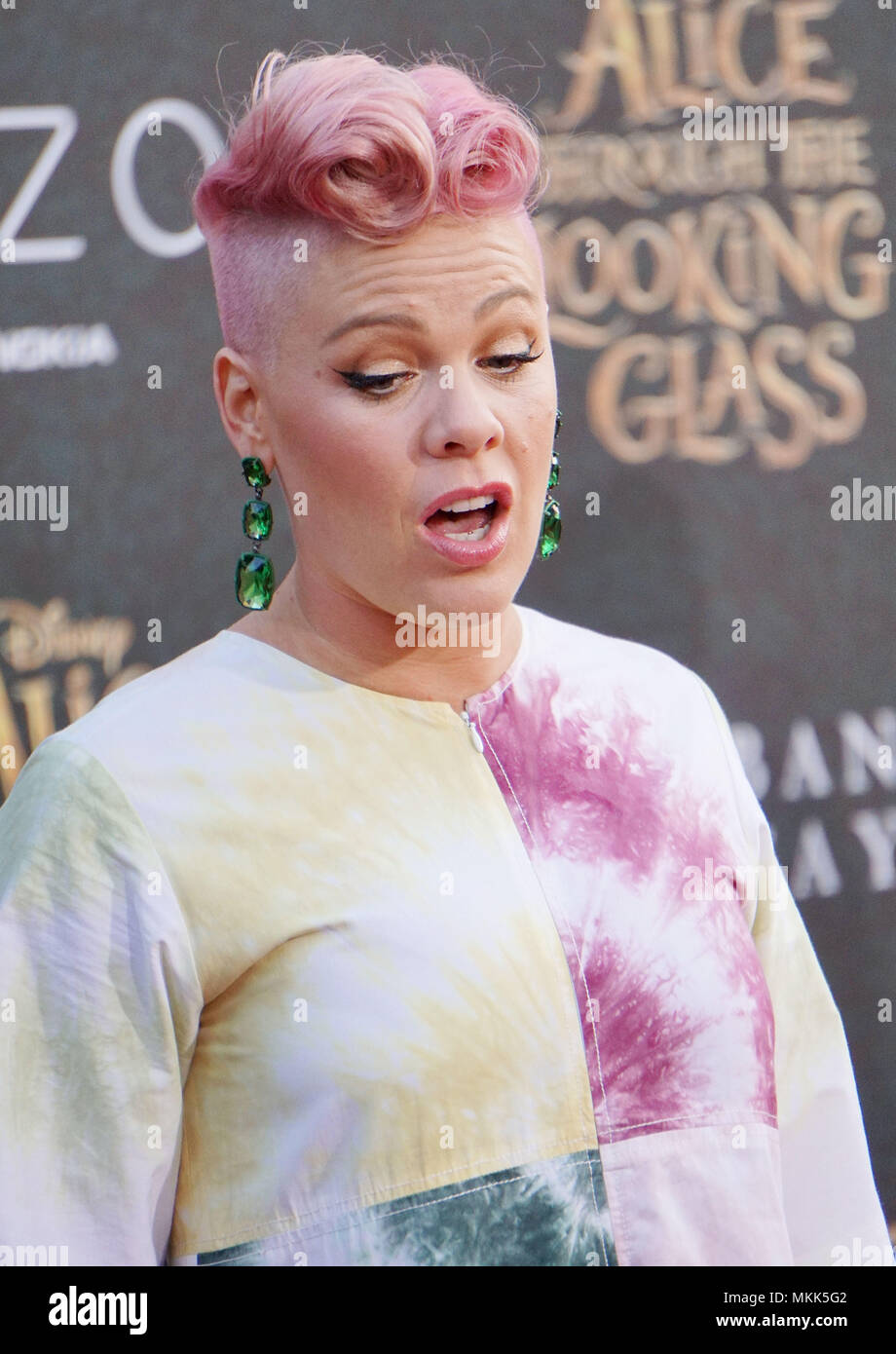 Pink 108 at the Alice Through the Looking Glass Premiere at the El ...