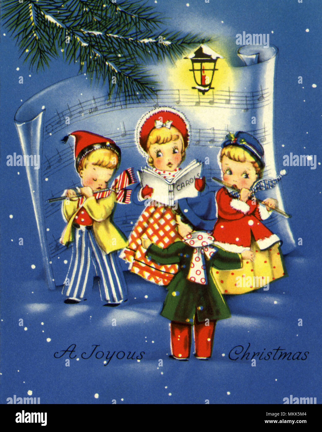 Carolers hi-res stock photography and images - Alamy