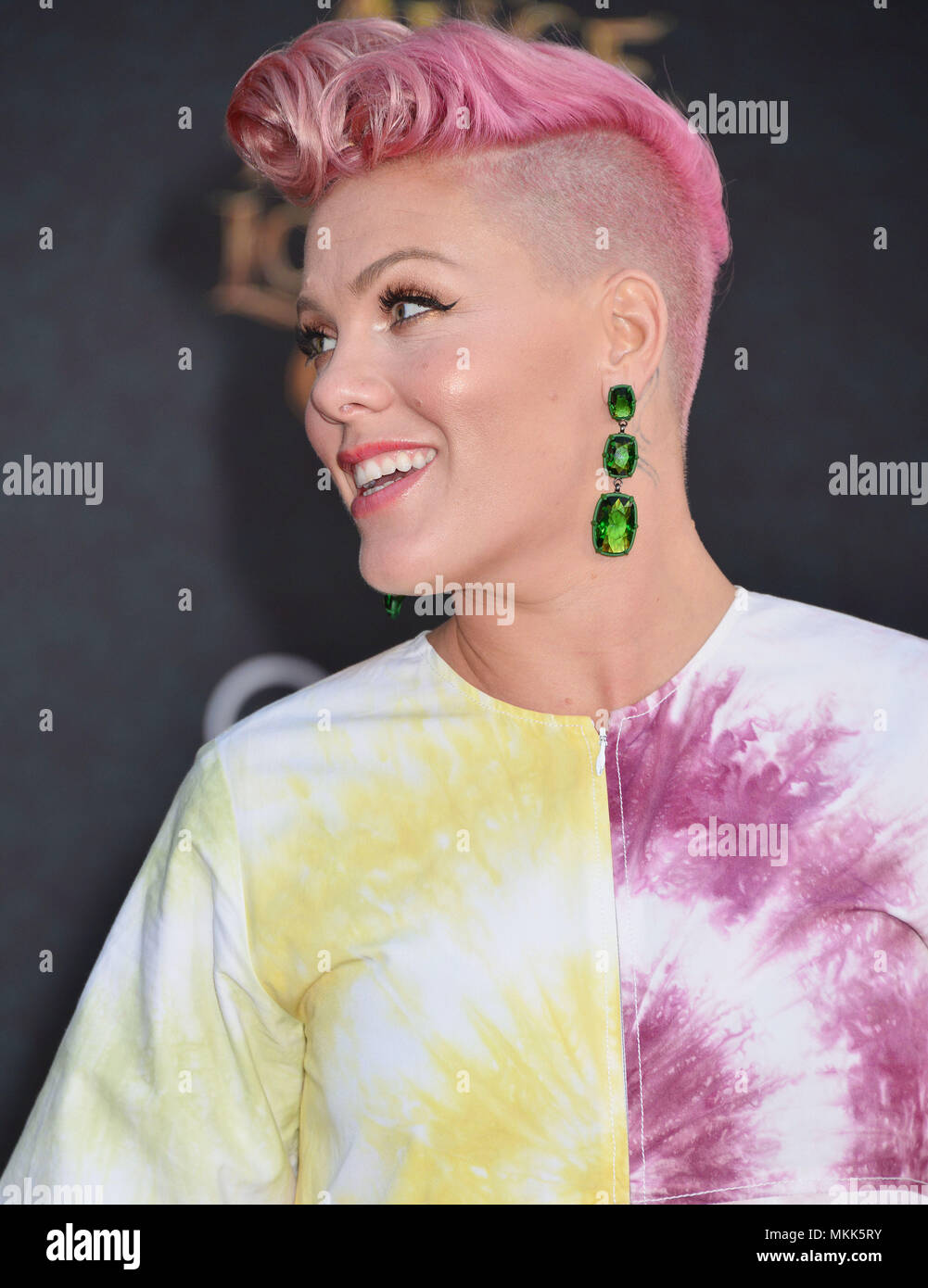 Pink 209 at the Alice Through the Looking Glass Premiere at the El ...