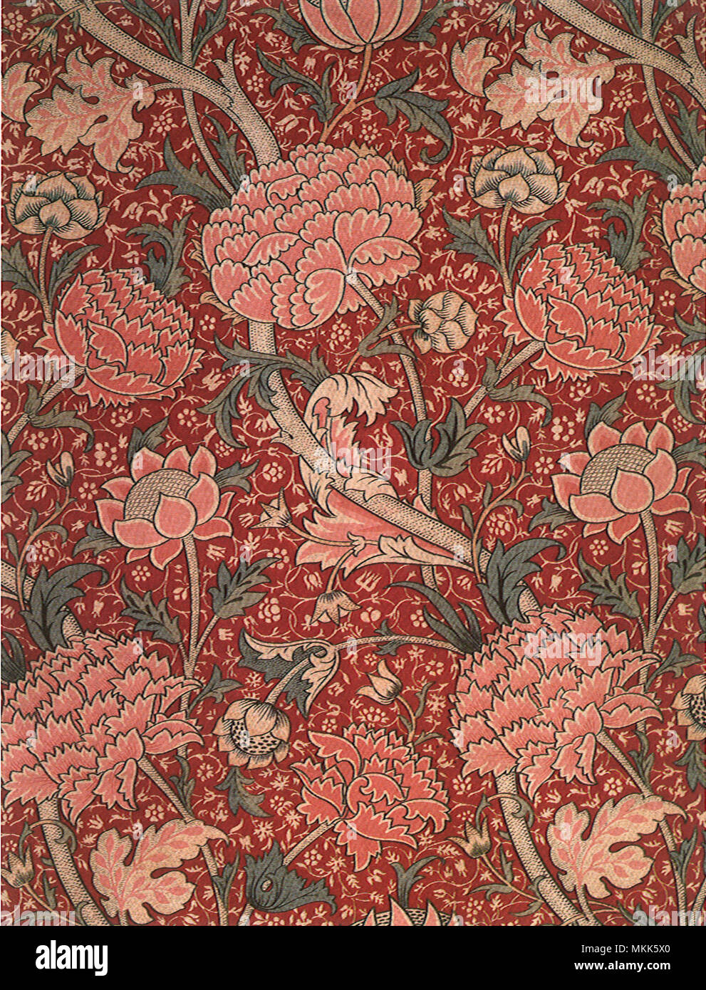 Printed floral pattern hi-res stock photography and images - Alamy