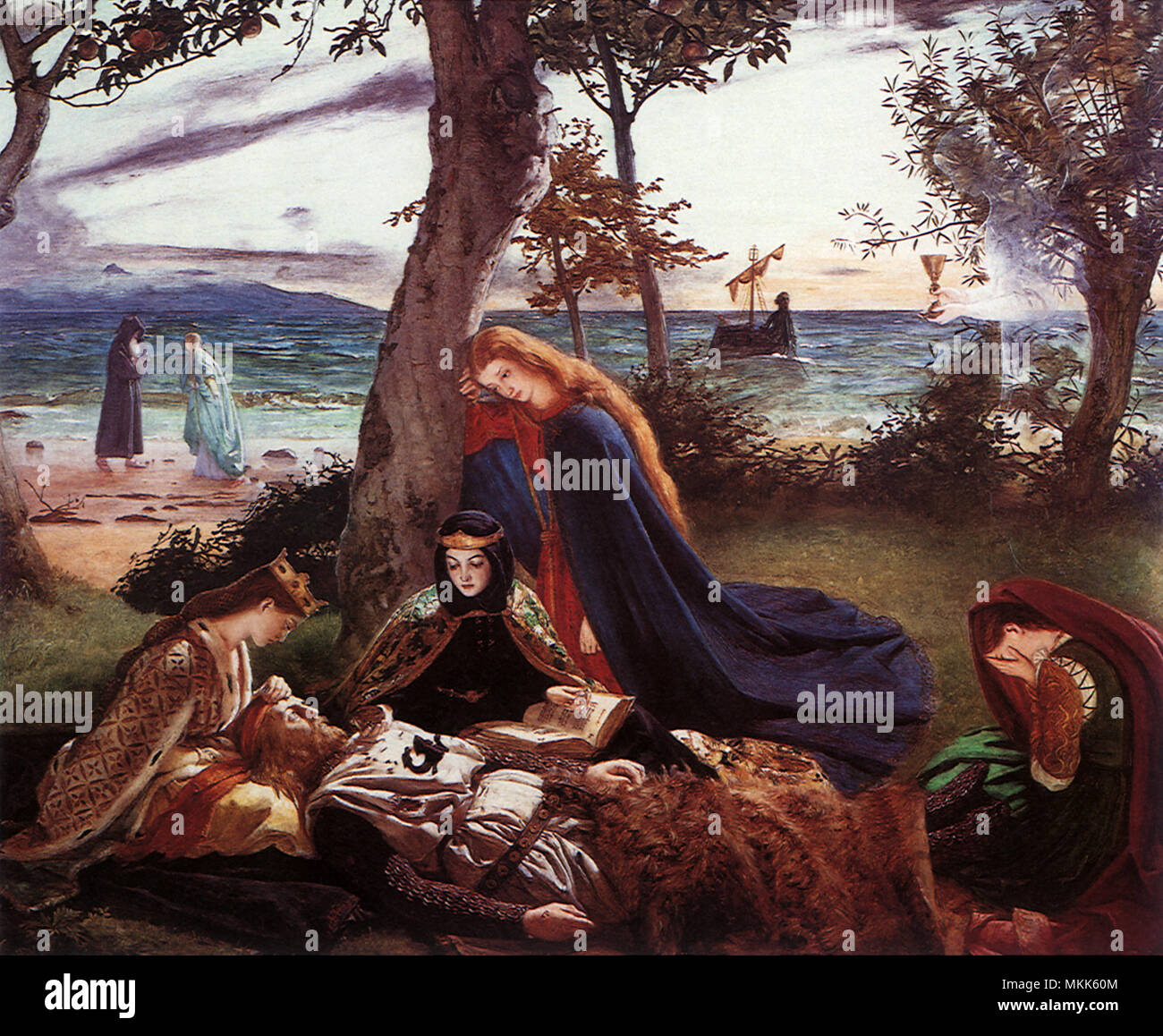 The death of king arthur hi-res stock photography and images - Alamy