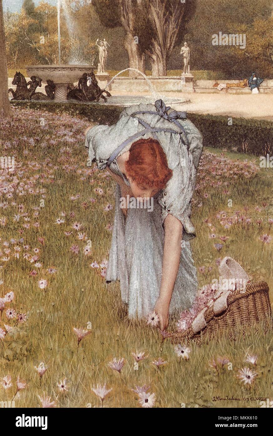 Flora: Spring in the Gardens Stock Photo - Alamy