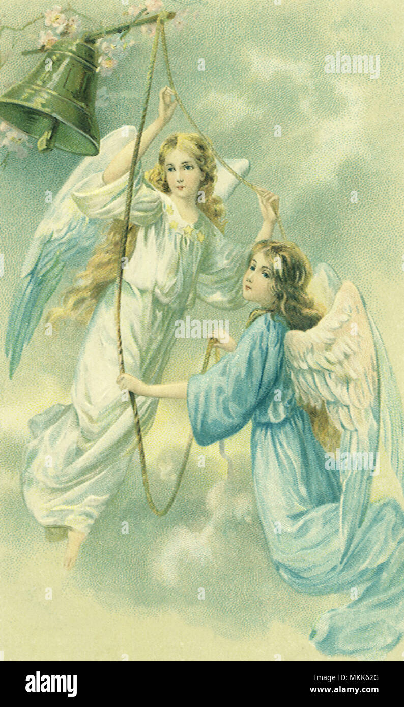 Angel ringing bell hi-res stock photography and images - Alamy
