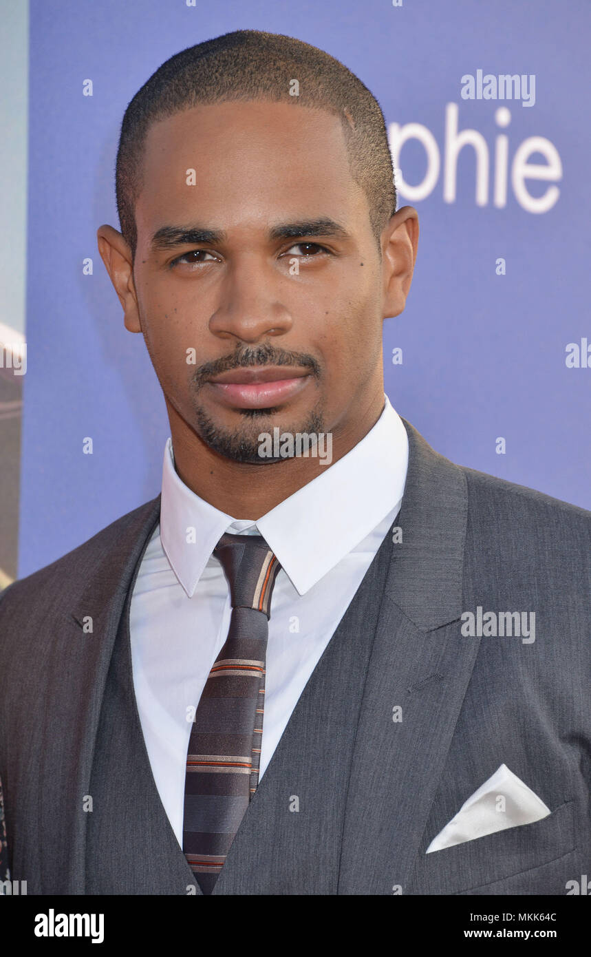 Damon Wayans Jr at the Let s Be Cops premiere at the Arclight Theatre ...