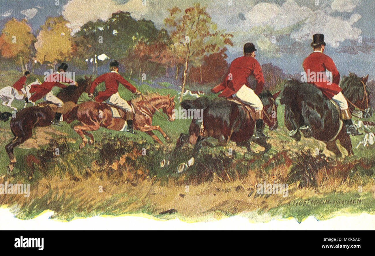 Horseback hunt hi-res stock photography and images - Alamy