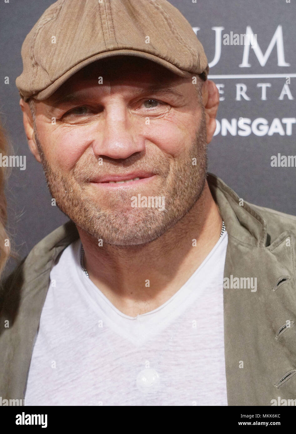 Randy Couture at the Hacksaw Ridge Premiere at the Academy of Motion ...