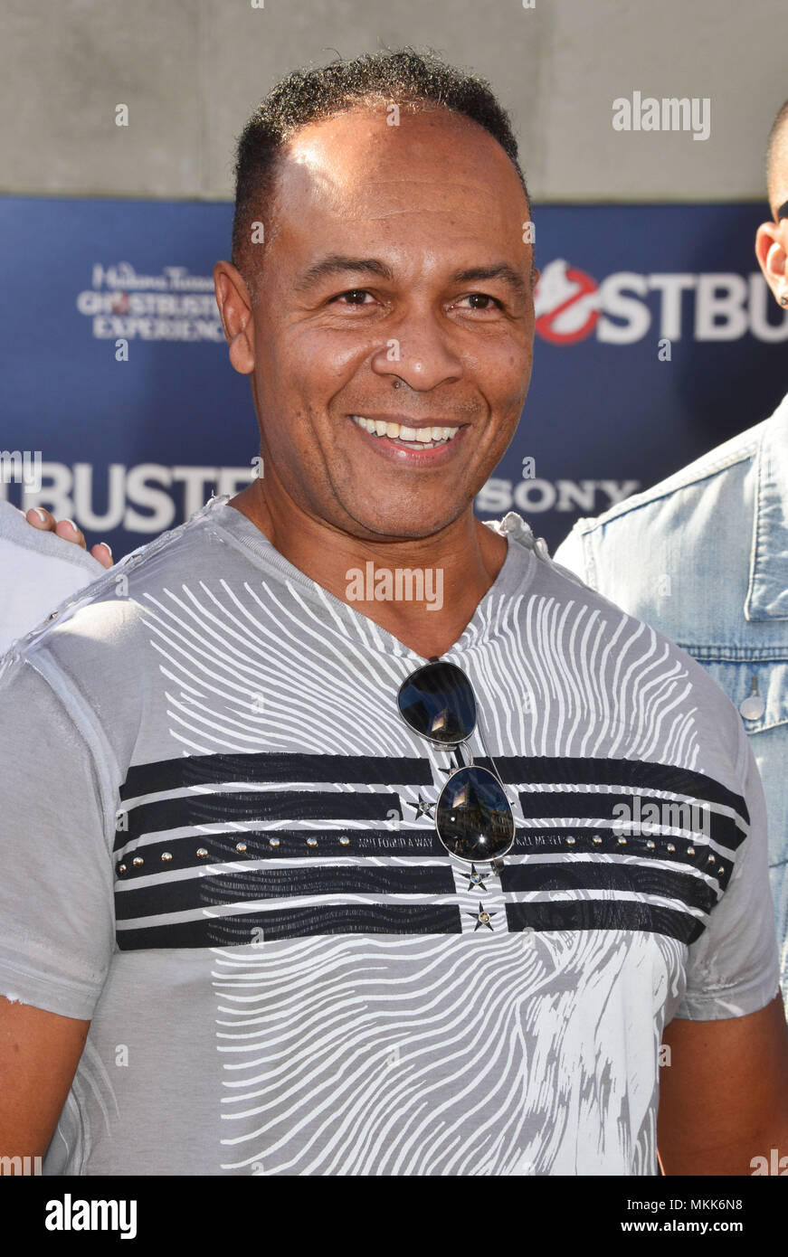 Ray Parker Jr at the Sony Pictures Ghostbusters Premiere at TCL Chinese ...