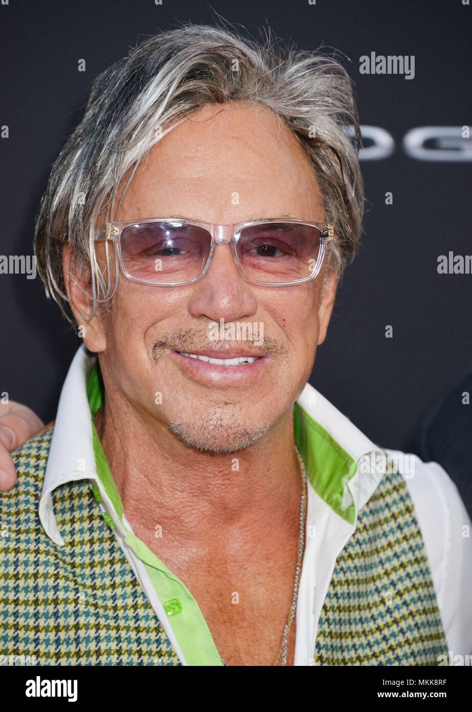 Mickey Rourke at the Sin City Premiere at the TCL Chinese Theatre in ...