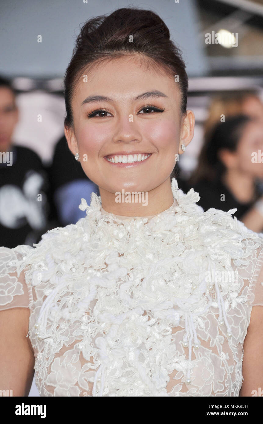 Agnes Monika - Monica arriving at the 7609 Oblivion Premiere at the ...