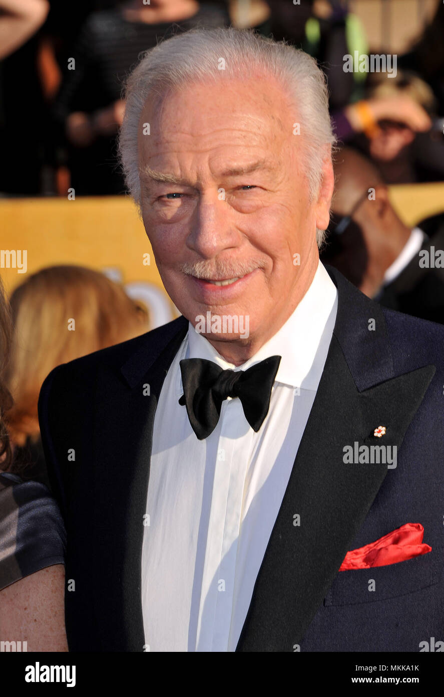 Christopher Plummer at the 18th Ann. SAG Awards 2012 at The Shrine ...