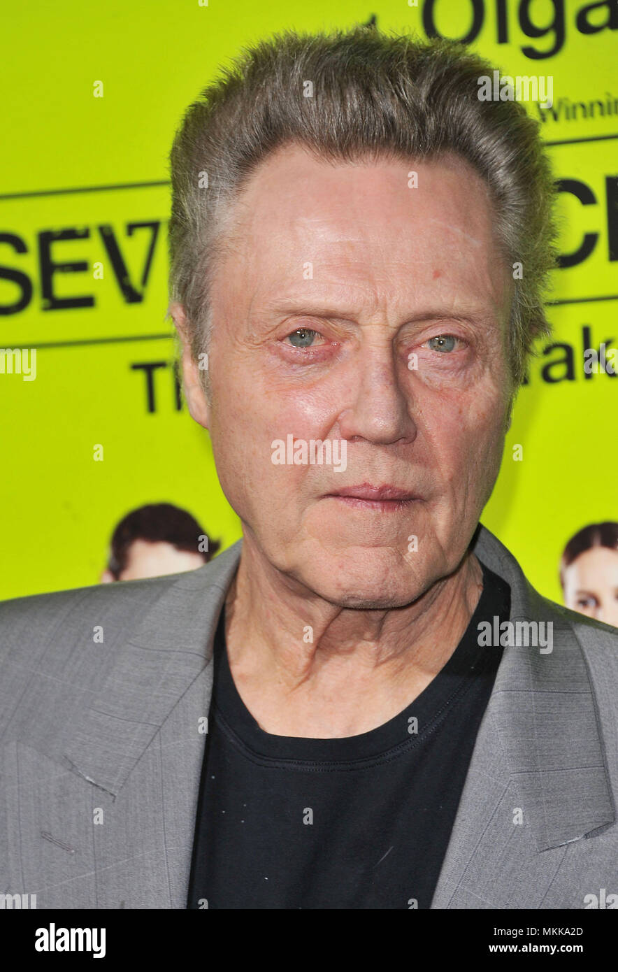 Christopher Walken at The Seven Psychopaths Premiere at the Bruin ...