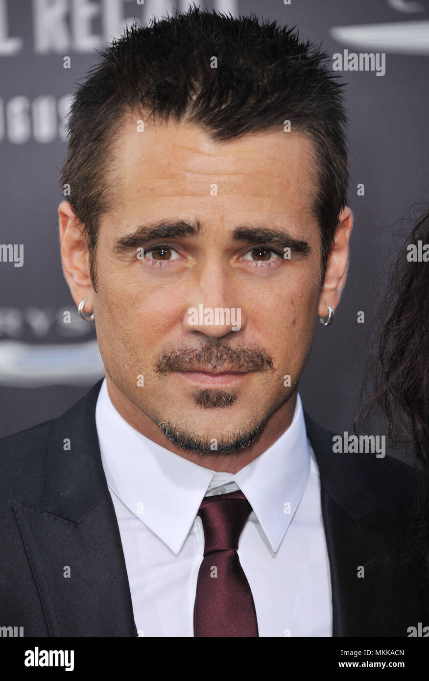 Colin Farrell at the Total Recall Premiere at the Chinese Theatre In ...