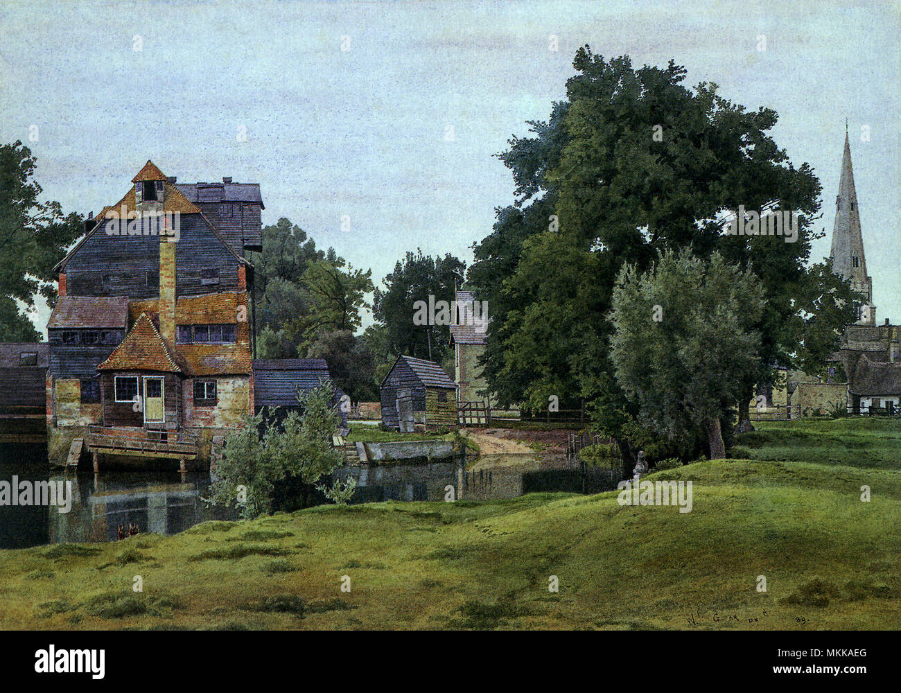 Victorian mill house hi-res stock photography and images - Alamy