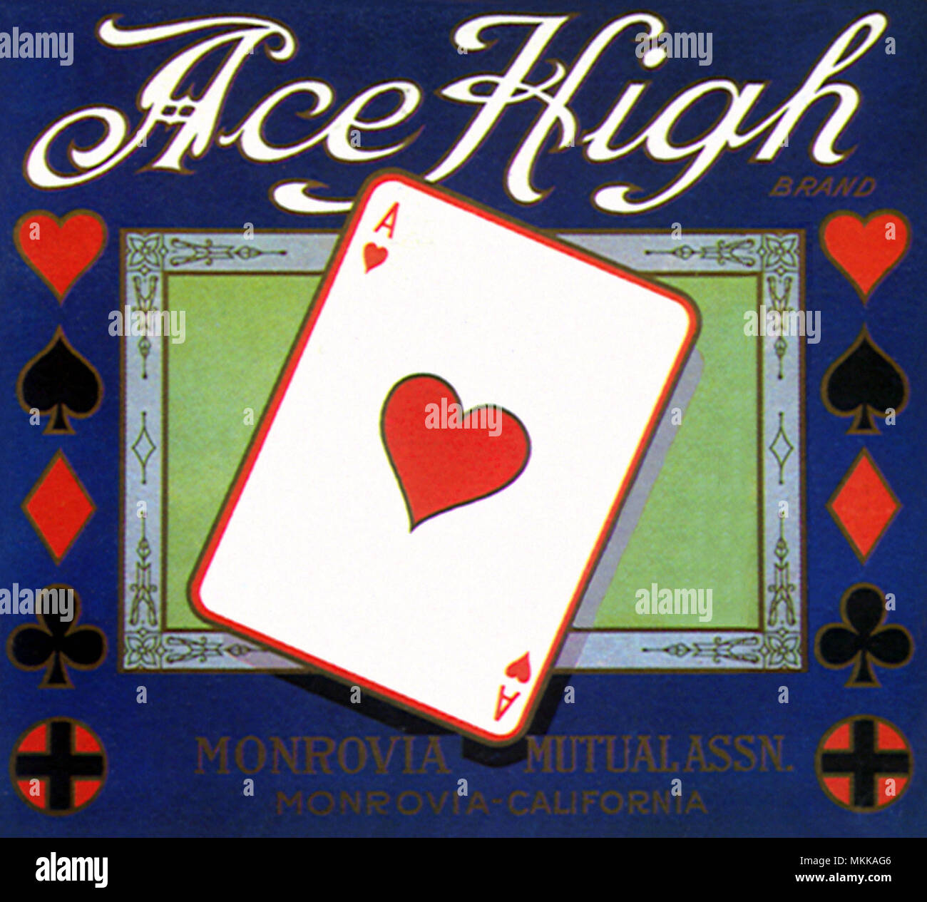 Ace of spades vintage hi-res stock photography and images - Alamy