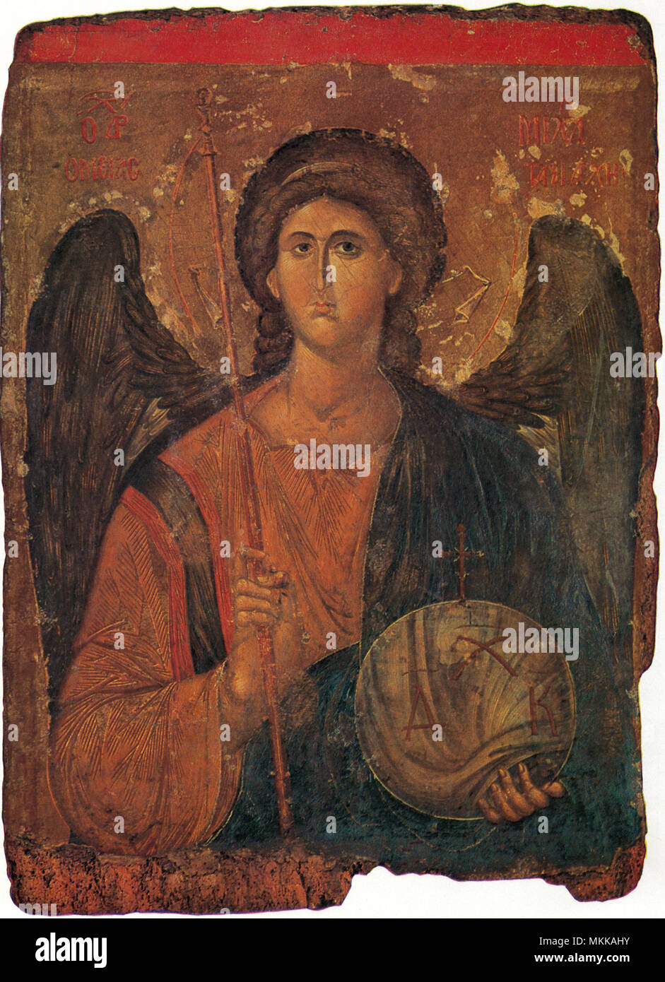 Angel with Rod and Globe Stock Photo - Alamy