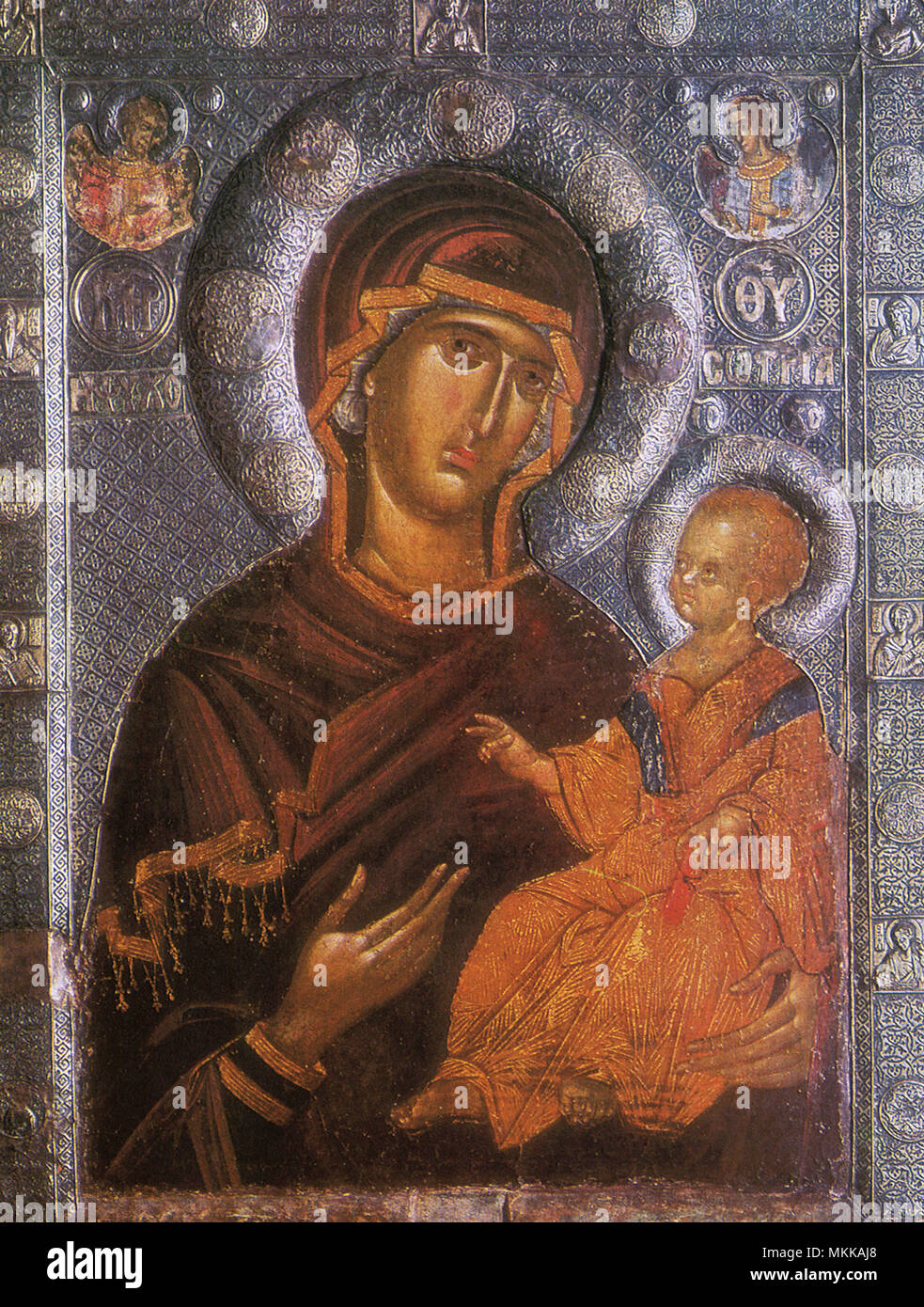 Virgin and Child Stock Photo - Alamy