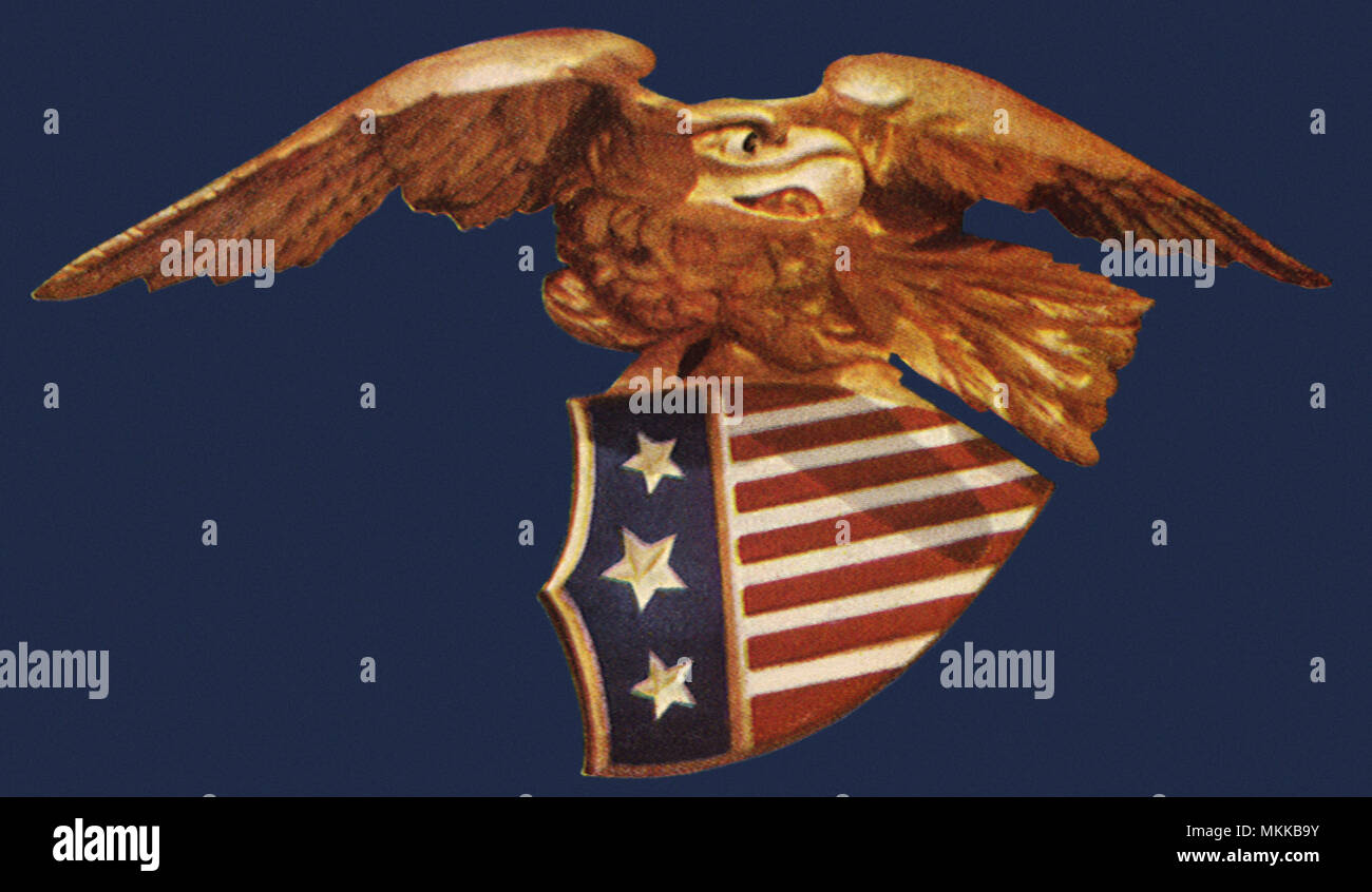 American eagle shield hi-res stock photography and images - Alamy