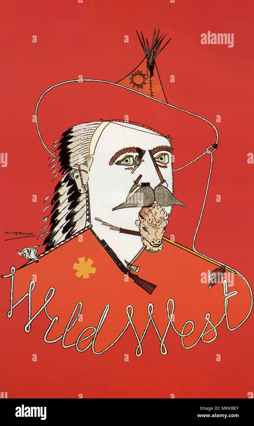 Buffalo Bill Portrait Stock Photo - Alamy