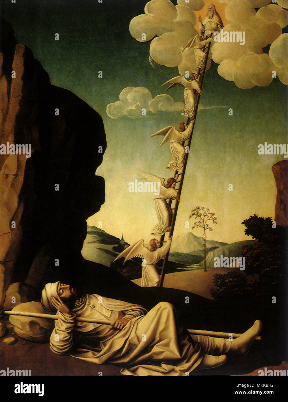 Jacobs ladder angels hi-res stock photography and images - Alamy