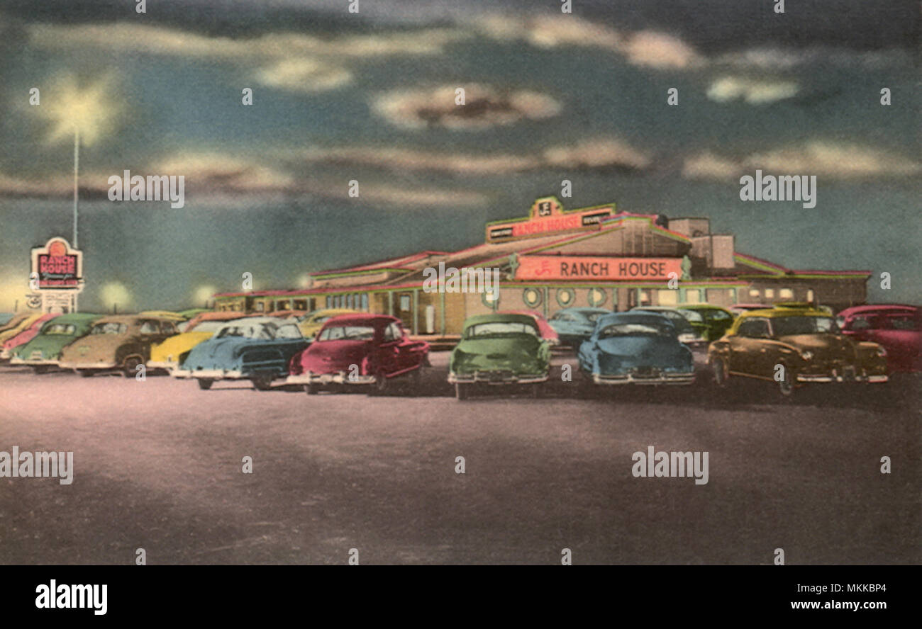 Cars Outside Restaurant Stock Photo - Alamy