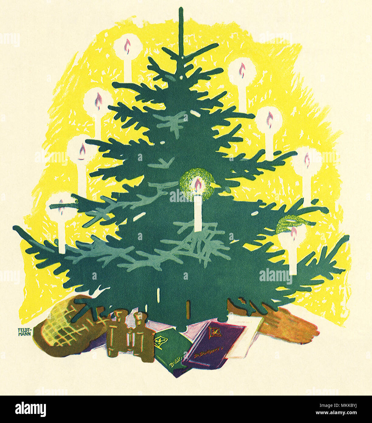 Candle trees hi-res stock photography and images - Alamy