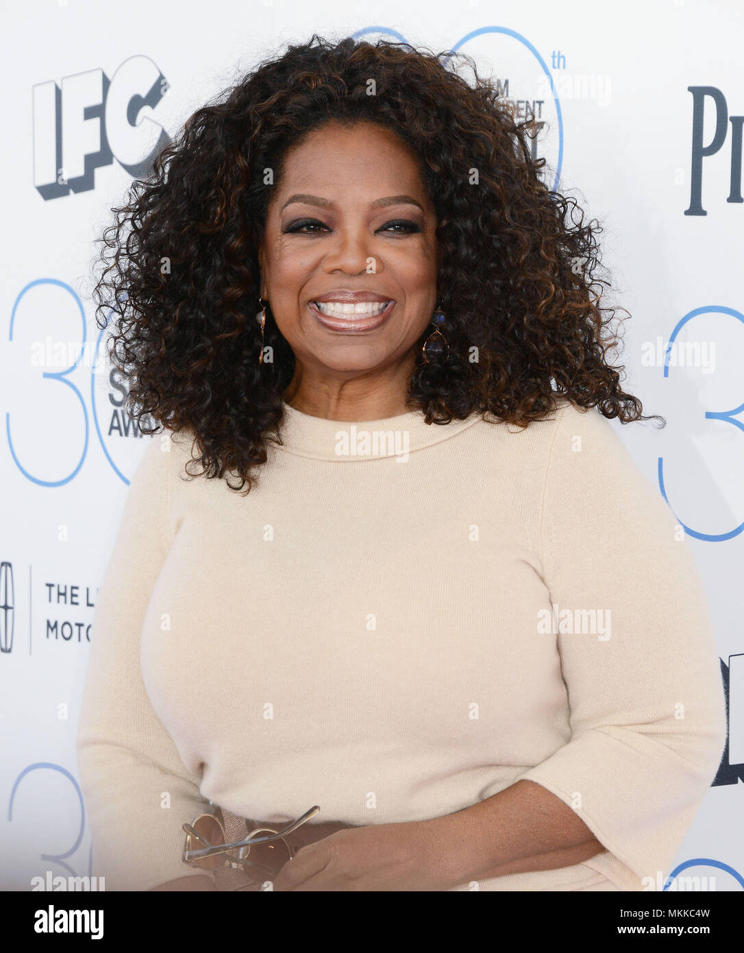 Oprah Winfrey 119 at the 2015 Film Independent Spirit Awards on the ...