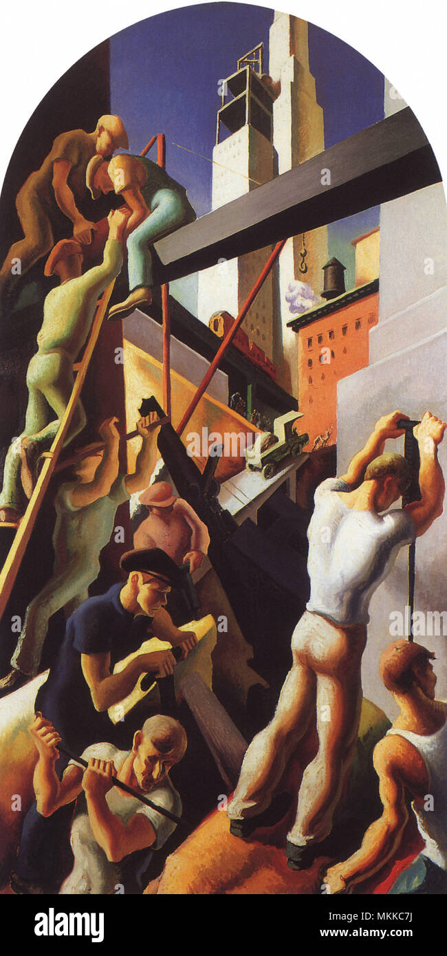 Vintage men building hi-res stock photography and images - Alamy