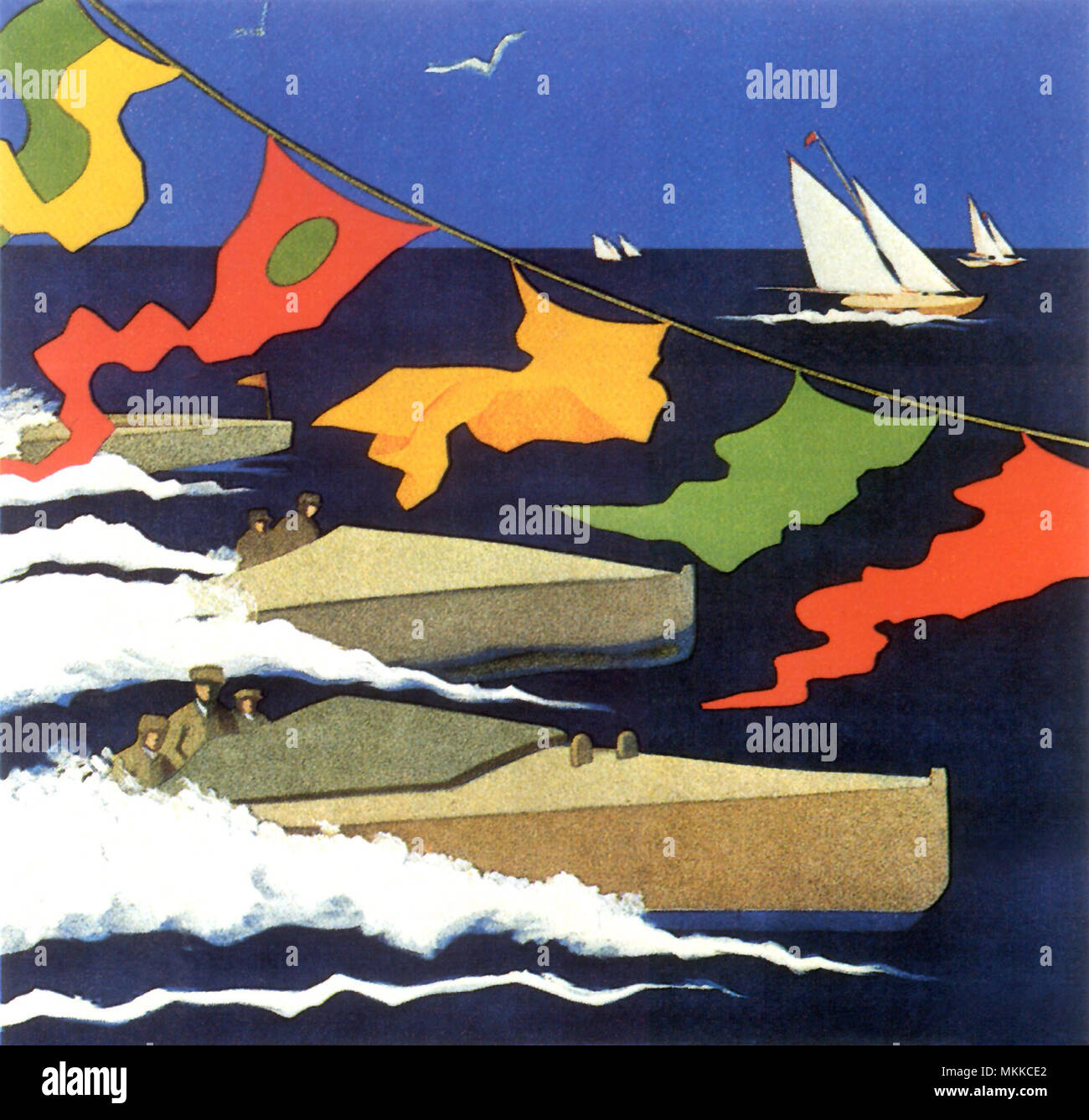 Vintage speed boat hi-res stock photography and images - Alamy