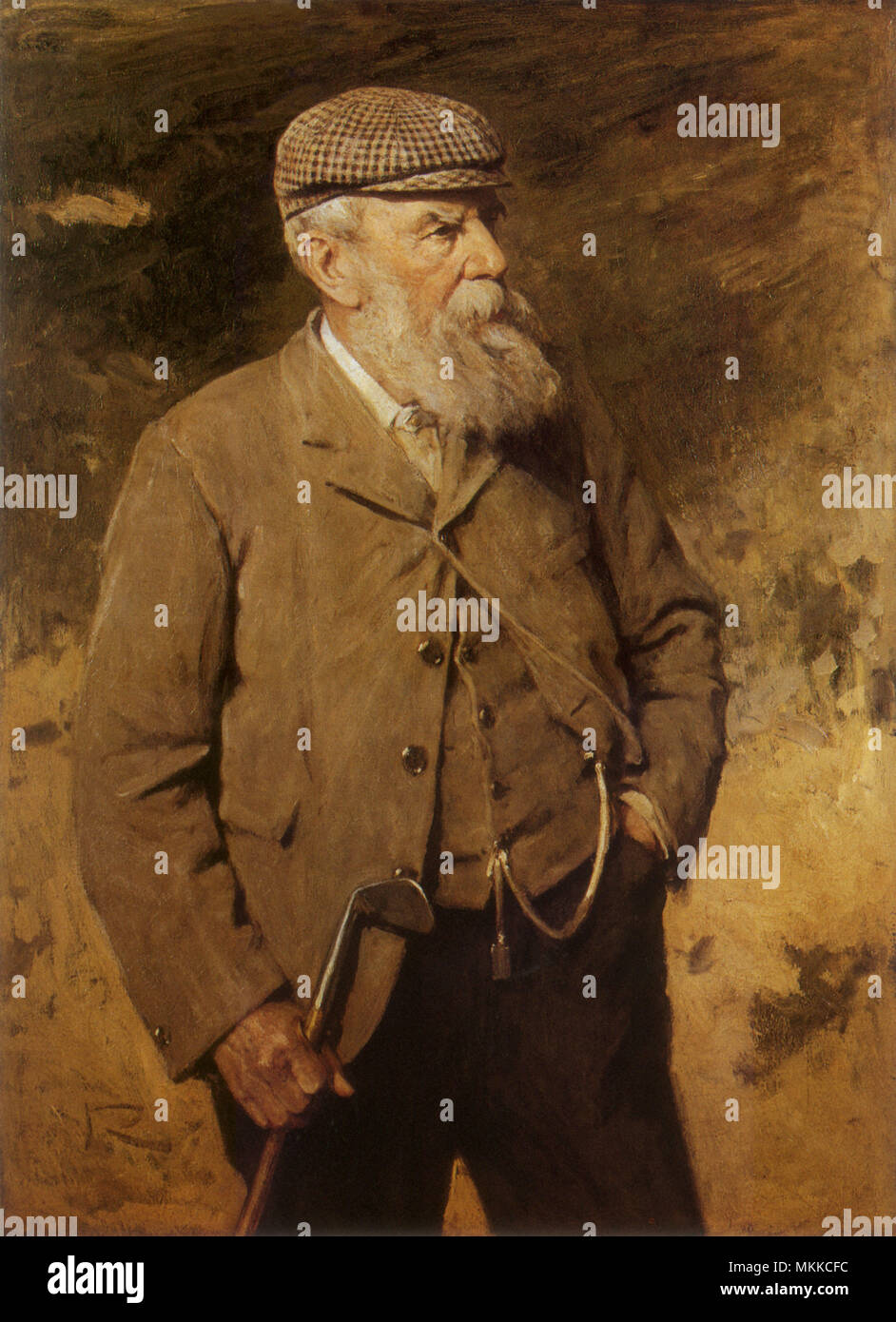 Old Tom Morris Stock Photo - Alamy