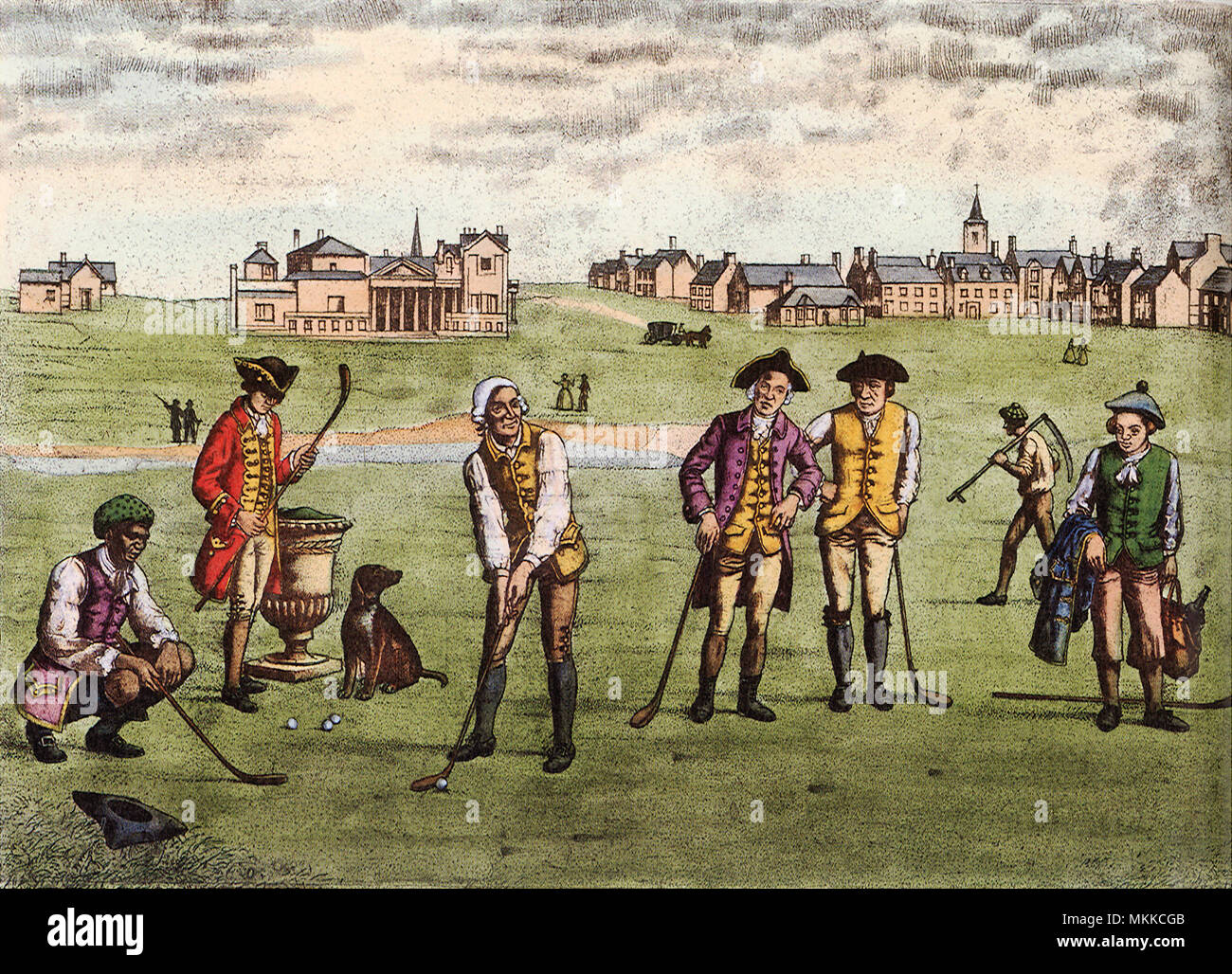 Vintage golfing hi-res stock photography and images - Alamy