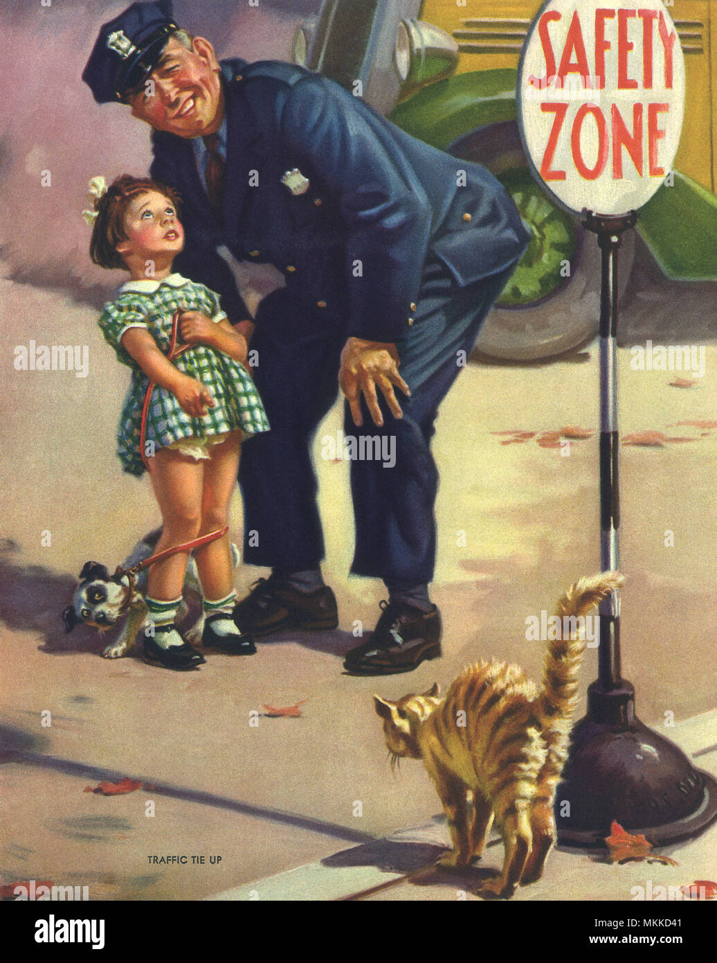 Cat crossing guard hi-res stock photography and images - Alamy