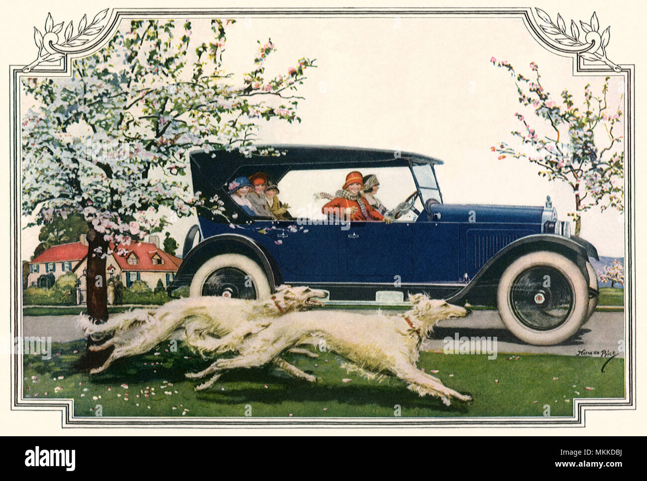 Willys knight motor cars hi-res stock photography and images - Alamy