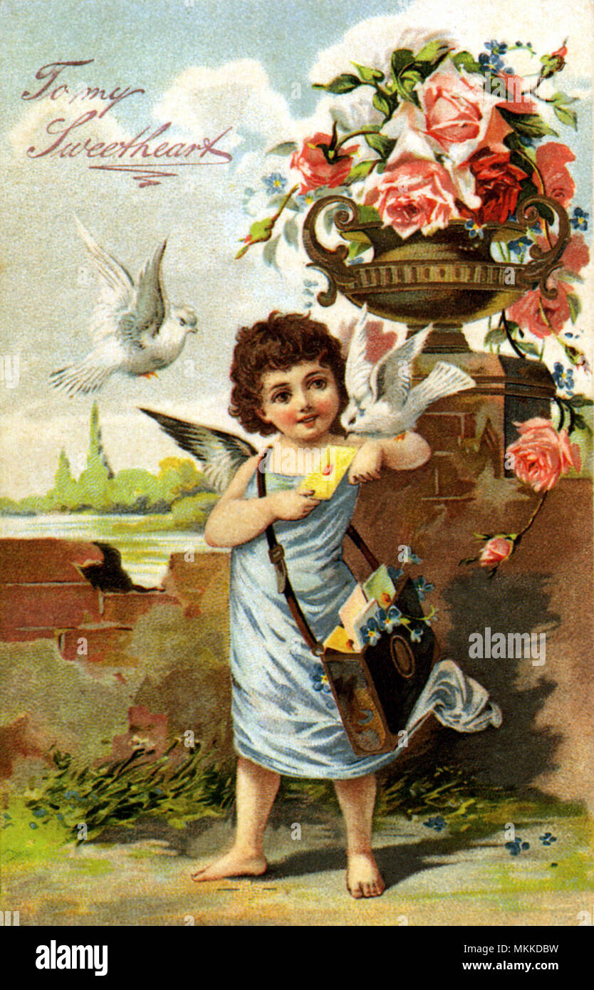 Cherub flowers hi-res stock photography and images - Alamy