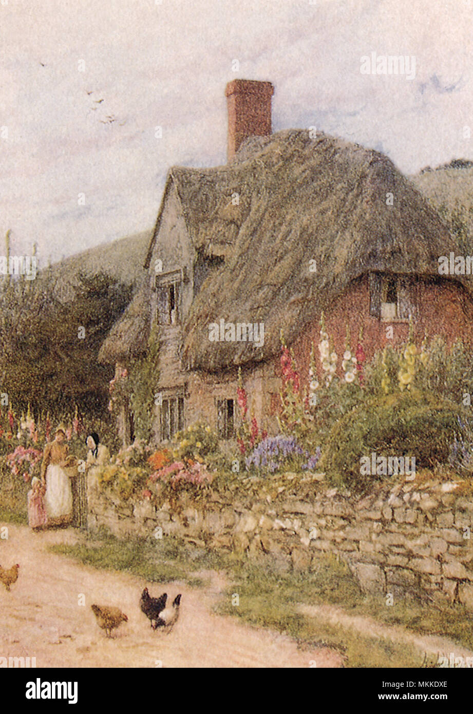 Cottage in the Wild Stock Photo - Alamy
