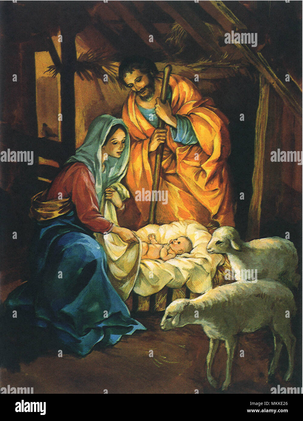 Christian nativity scene hi-res stock photography and images - Alamy