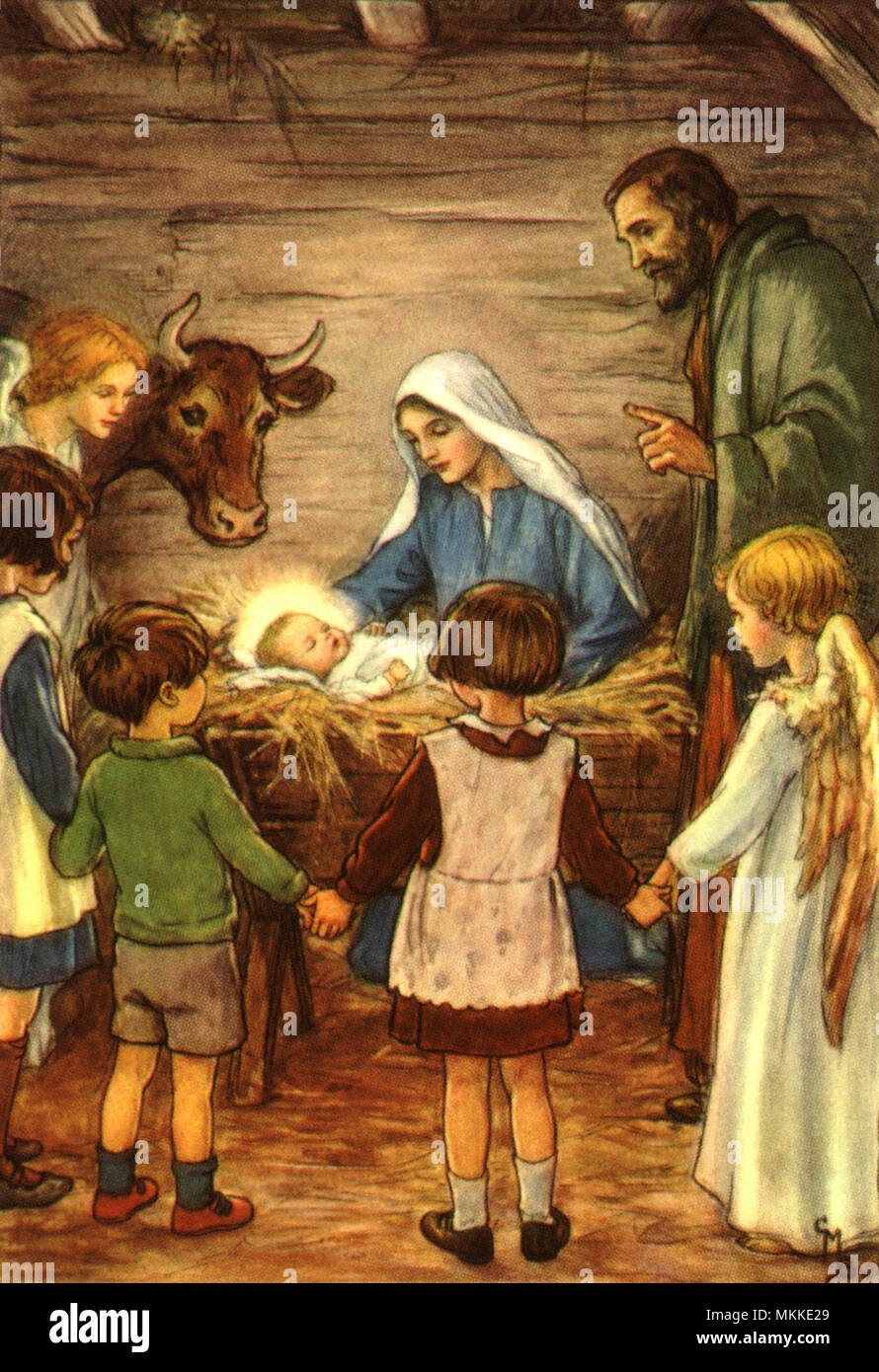 Nativity children hi-res stock photography and images - Alamy