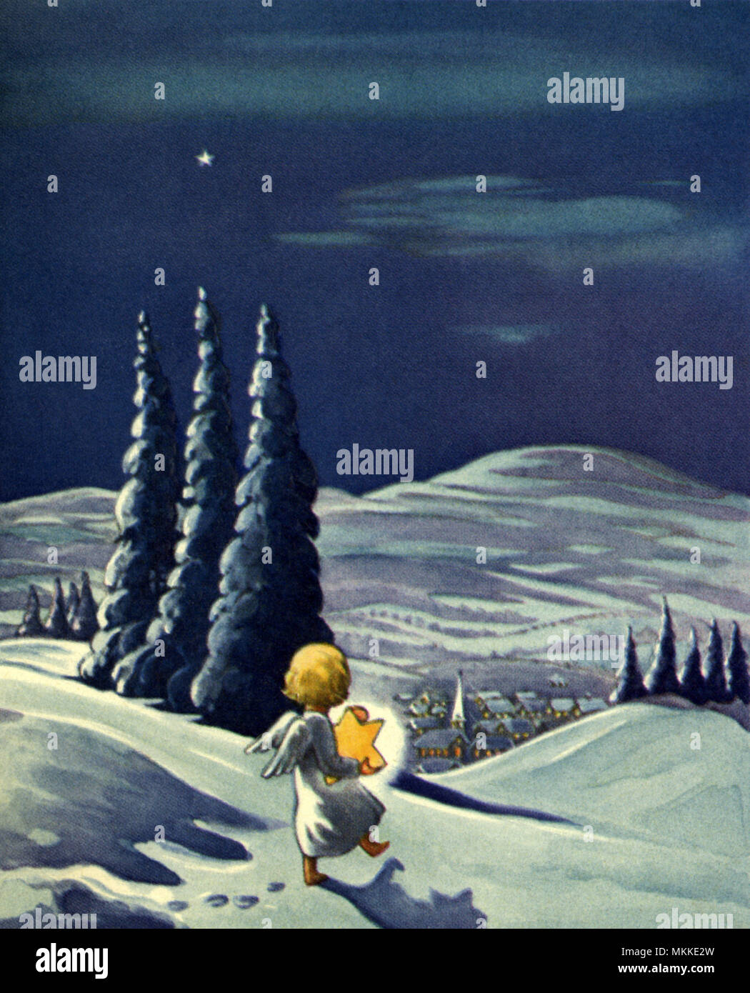 Angel walking hi-res stock photography and images - Alamy