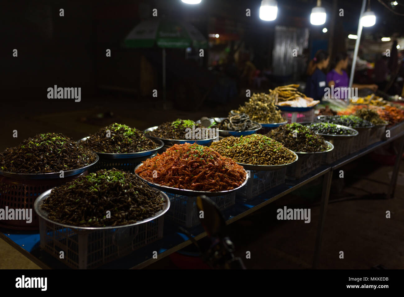 Cambodian spider market hi-res stock photography and images - Alamy