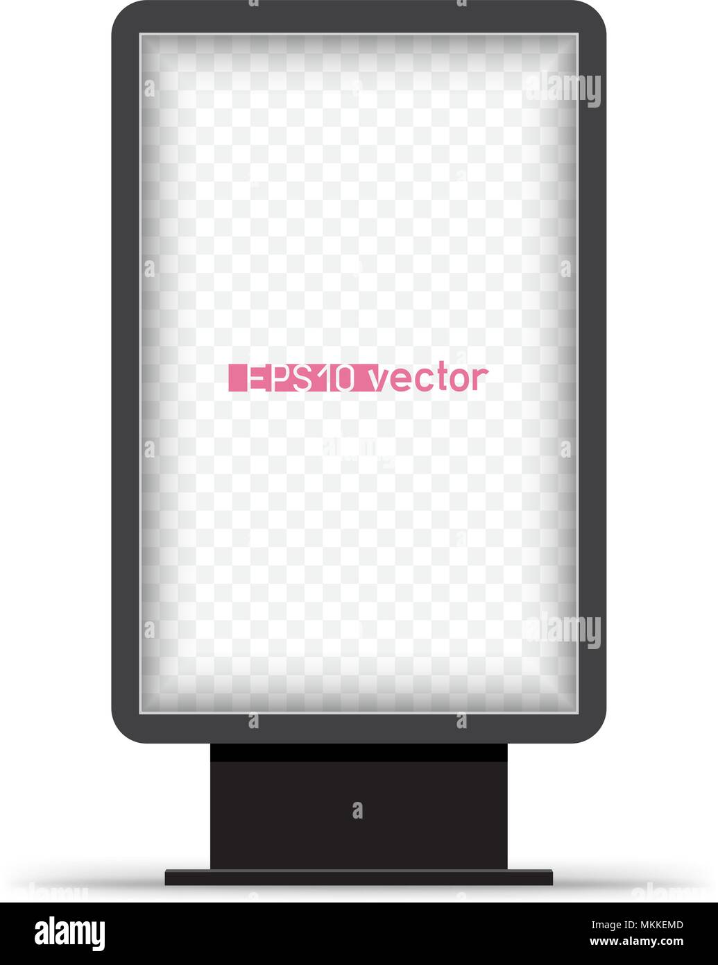 Mockup billboard vertical Stock Vector Images - Alamy