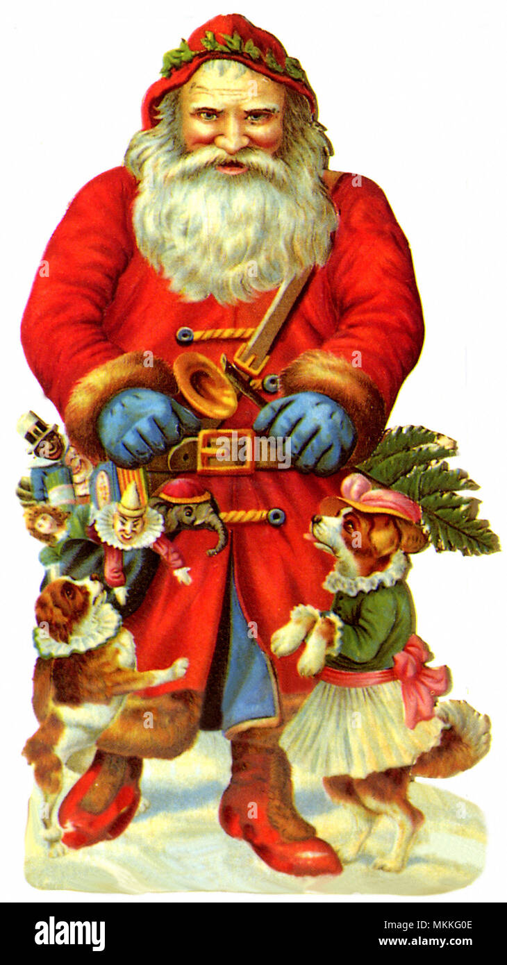 Dancing santas hi-res stock photography and images - Alamy