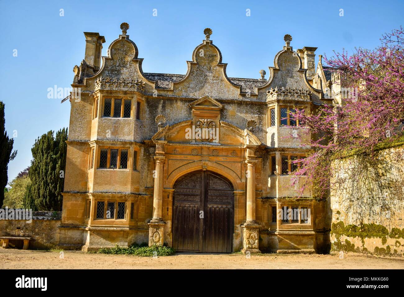 Cotswold Building, Stanway, UK Stock Photo - Alamy